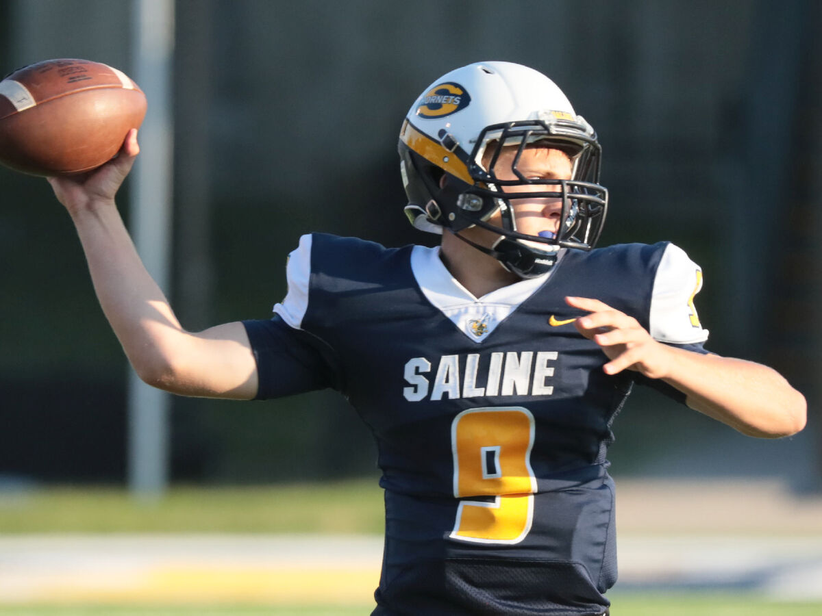 GAMEDAY: Arbaugh Making Most of Opportunity as Saline's Starting QB ...
