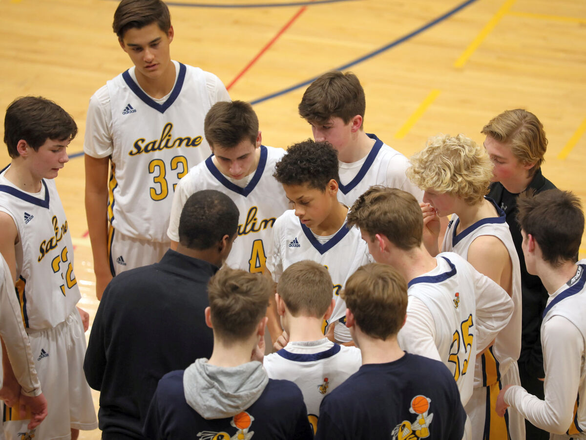 Basketball: Saline Turns Up the Intensity in 2nd Half in Come-From ...
