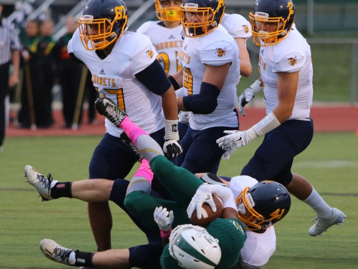 Football: Hornets Skunk the River Rats, 54-0 | The Saline Post