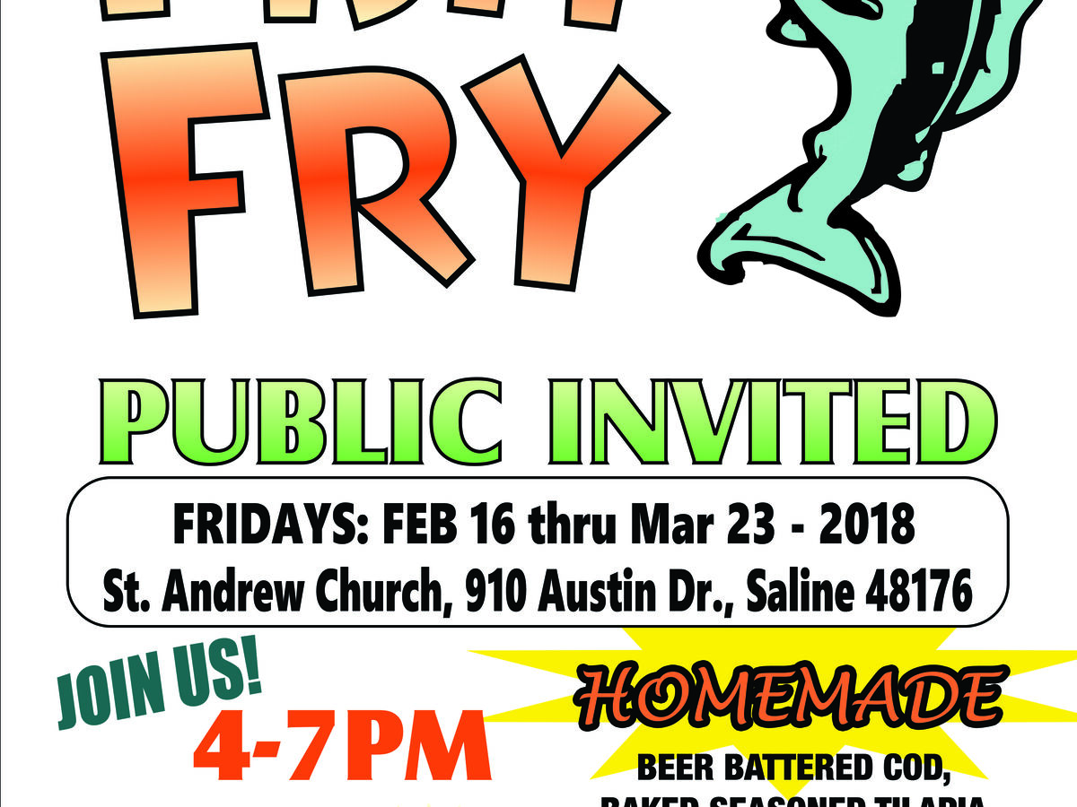 Knights of Columbus Hold Fish Fry Fridays at St. Andrew's | The Saline Post