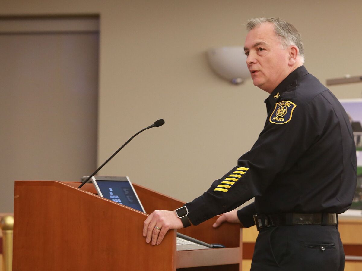 Saline Police Chief Larry Hrinik to Retire After 43 Years in Law ...