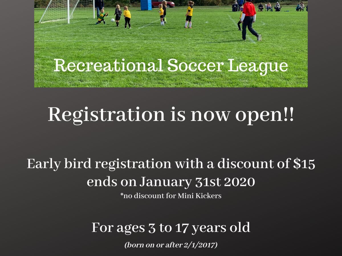 Saline FC Spring 2020 Recreational Soccer League | The Saline Post