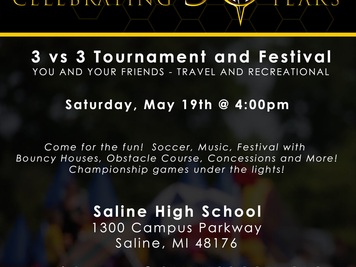 Saline FC's 30 Year Anniversary 3v3 Tournament | The Saline Post