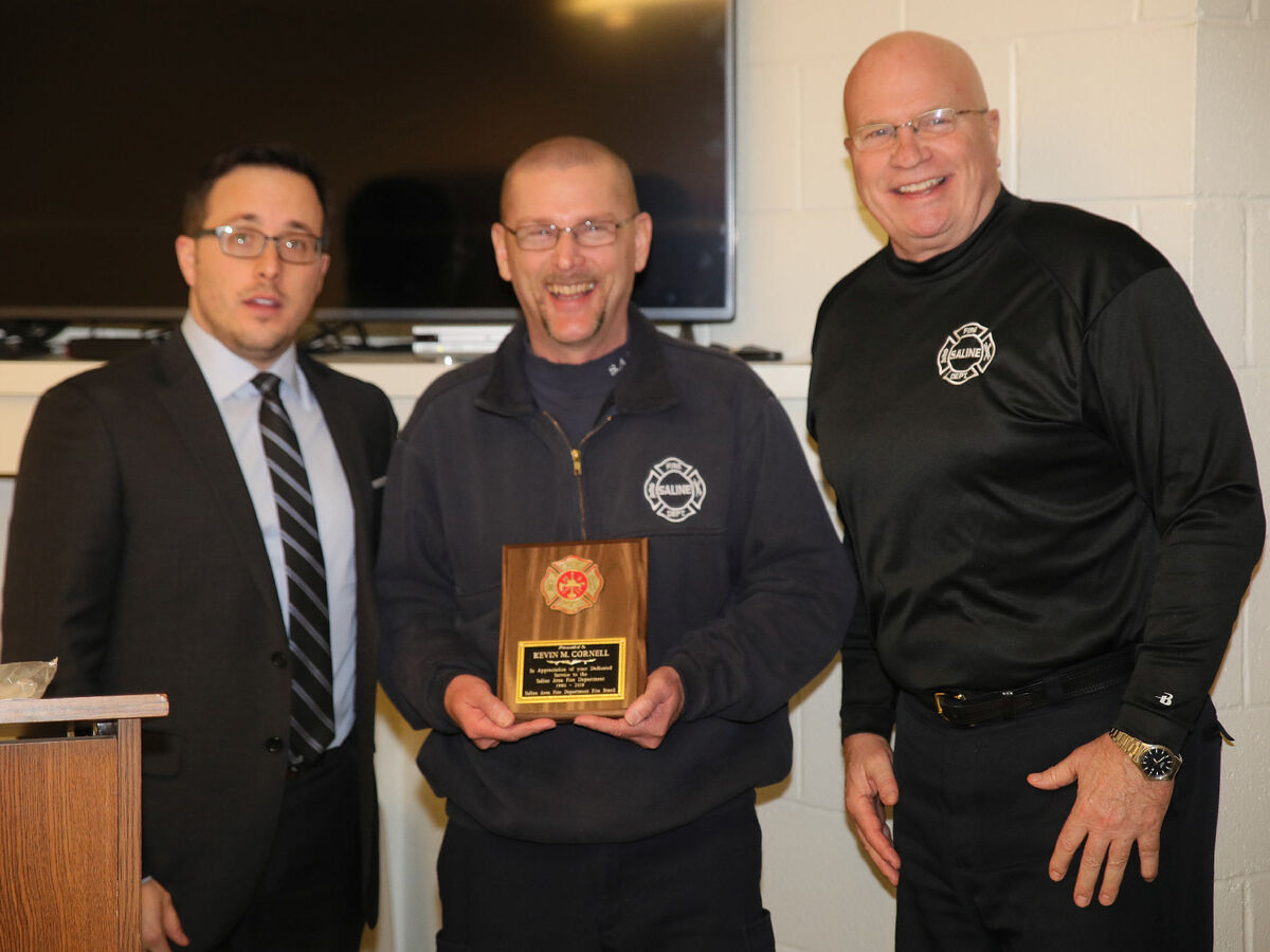 Kevin Cornell Retires from Saline Fire Department After 28 Years of ...