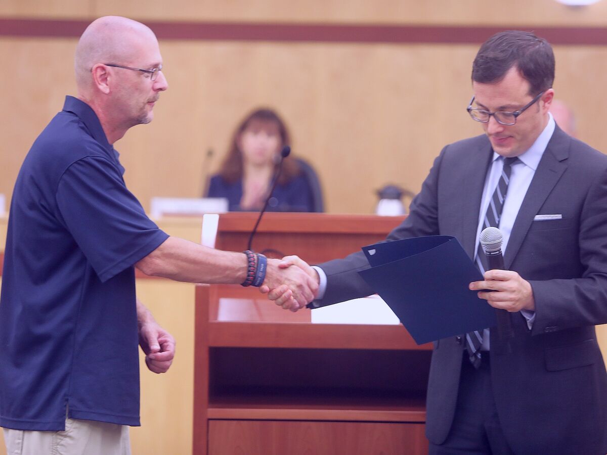 Cornell Honored for 30 Years as Saline Police Department Dispatcher ...