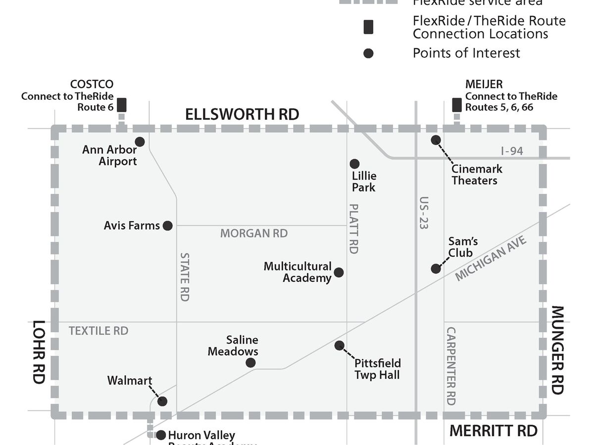 Pittsfield Trustees Approve TheRide Services | The Saline Post