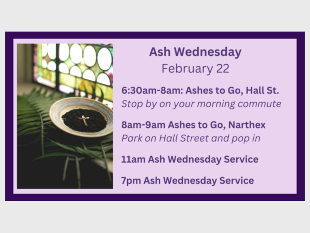 Ash Wednesday Events at First Presbyterian Church of Saline | The ...